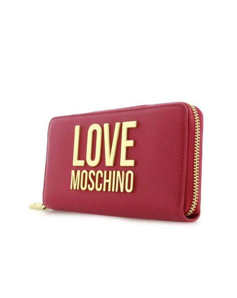 PORTAFOGLIO CON LOGO ORO LOVE MOSCHINO – Michela Bini Boutique